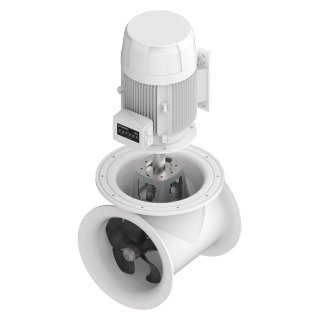 SAC450 tunnel thruster Ø386mm 400V - Sleipner UK